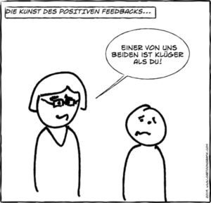 Cartoon: Positives Feedback « Cartoons « CartoonGrafik